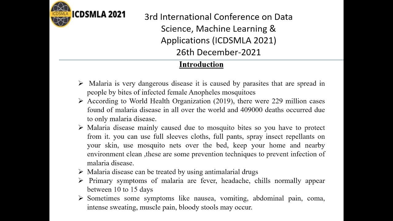 117 Malaria Detection with Flask using Deep learning model - YouTube