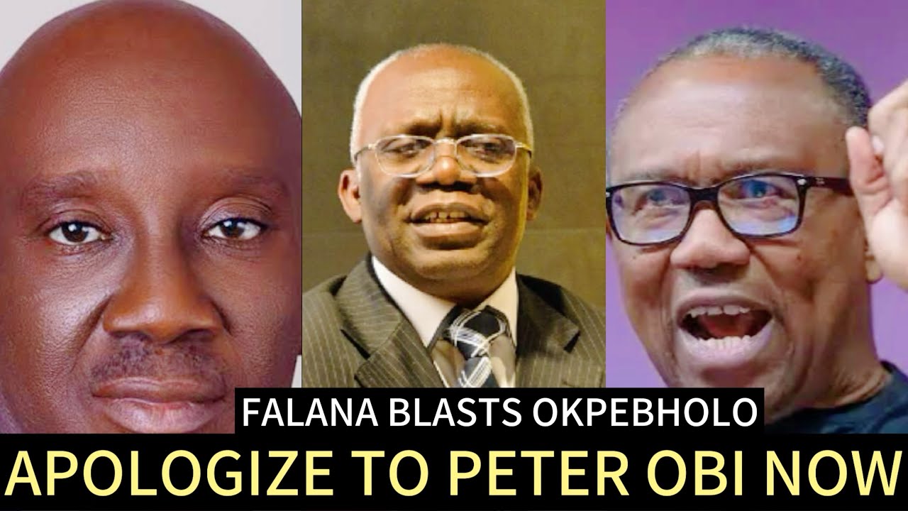 FEMI FALANA SLAMS EDO GOVERNOR! “APOLOGIZE TO PETER OBI NOW - YouTube
