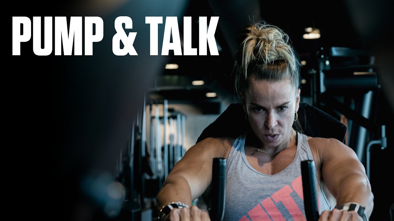 Pump and Talk - Lena l Strong Woman Bodybuilding - YouTube