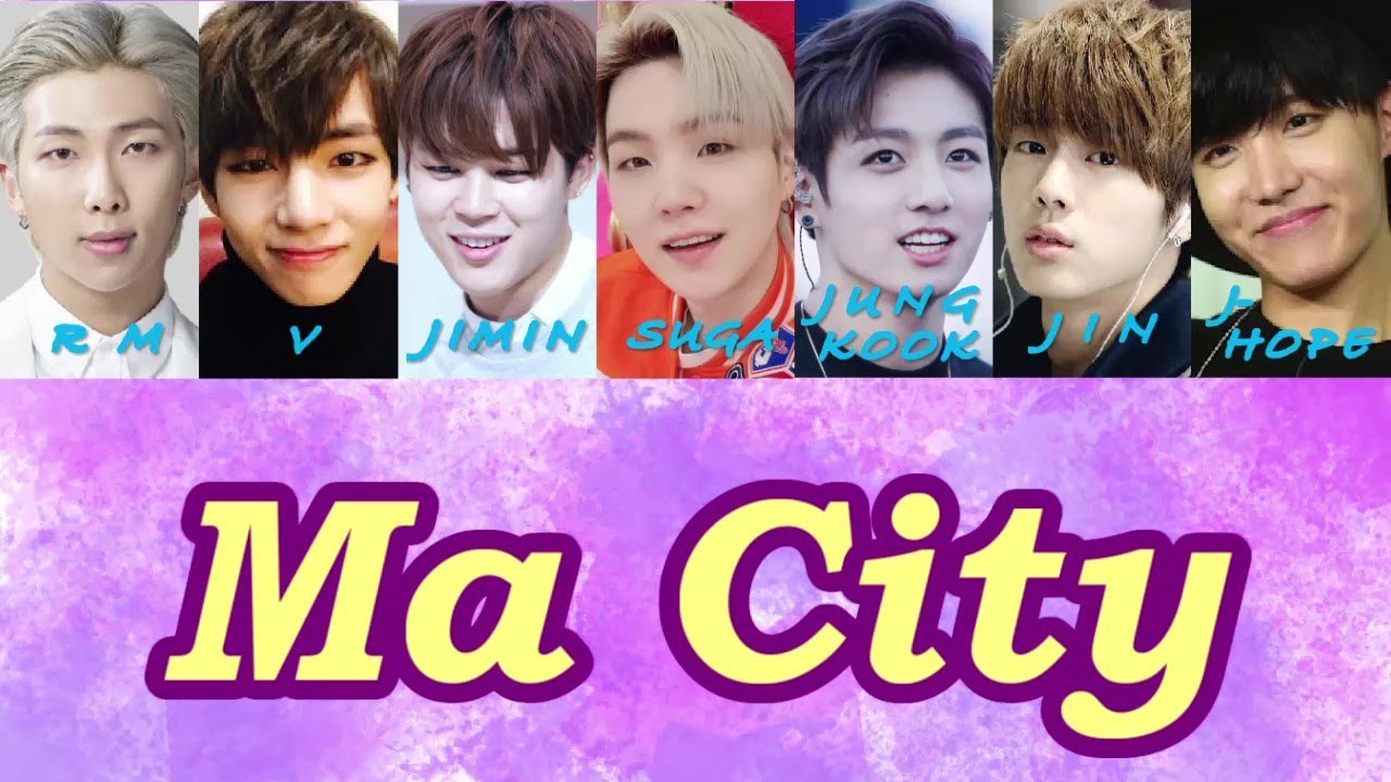 【英訳＆和訳・カナルビ】BTS『Ma City』 lyrics【English &Japanese translations】 - YouTube