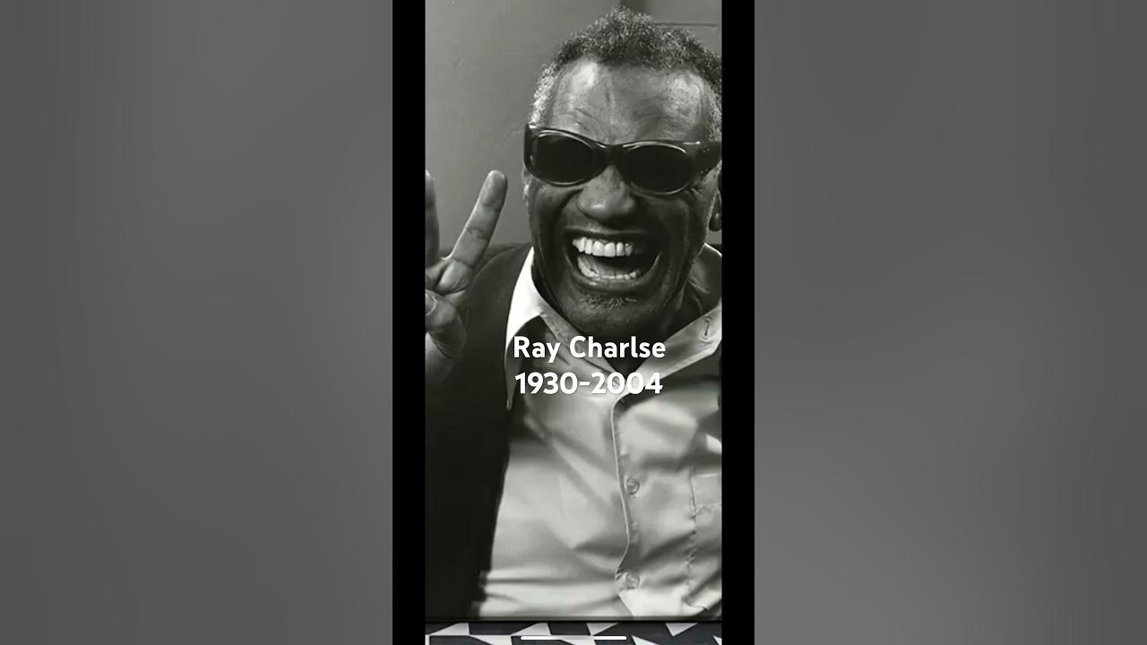 The legendary Ray Charlse RIP /oldies - YouTube