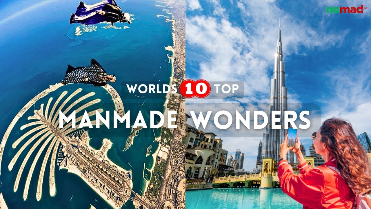 Man-made 🤩 Wonders 😻in the World 🌎 || Travel-video || nomad traveler YT ...