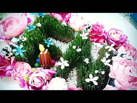 🔴HƏRF SƏMƏNİ HAZIRLAMAQ.SƏMƏNİNİN SADƏ ÜSULLA BƏZƏNMƏSİ.NOVRUZ BAYRAMI|Azeri youtuber|