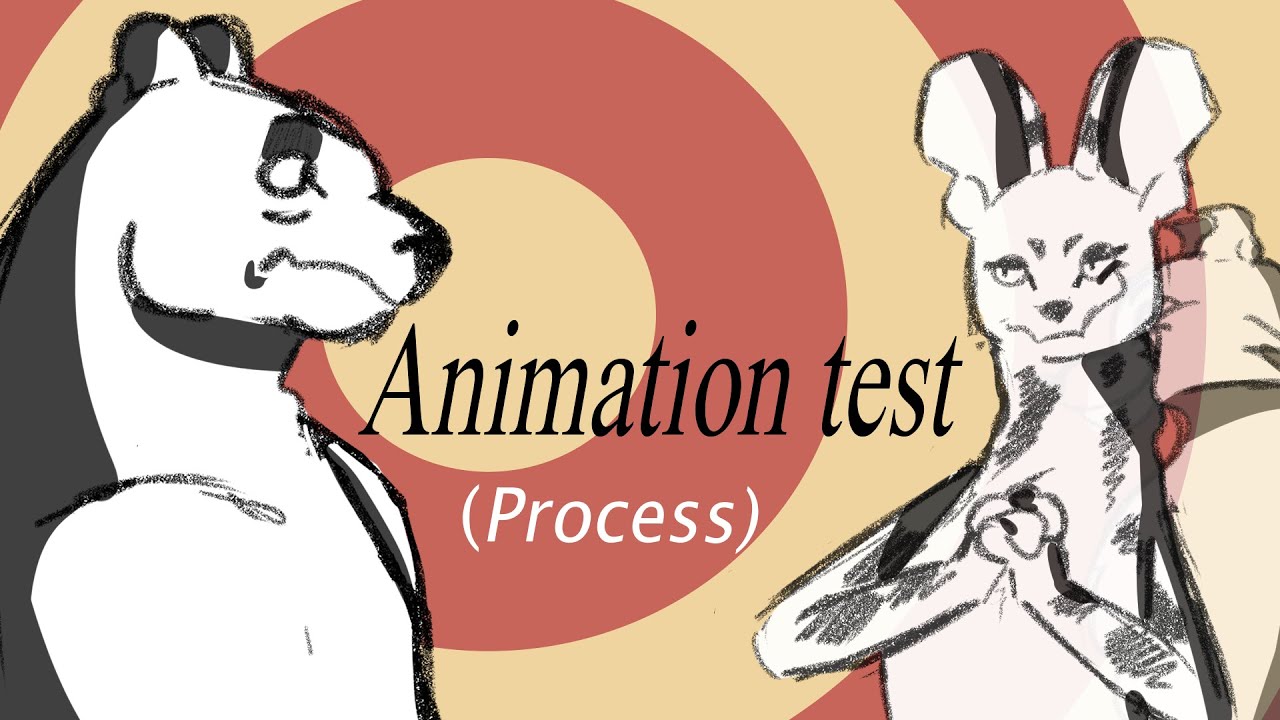 Animation test (process) - YouTube