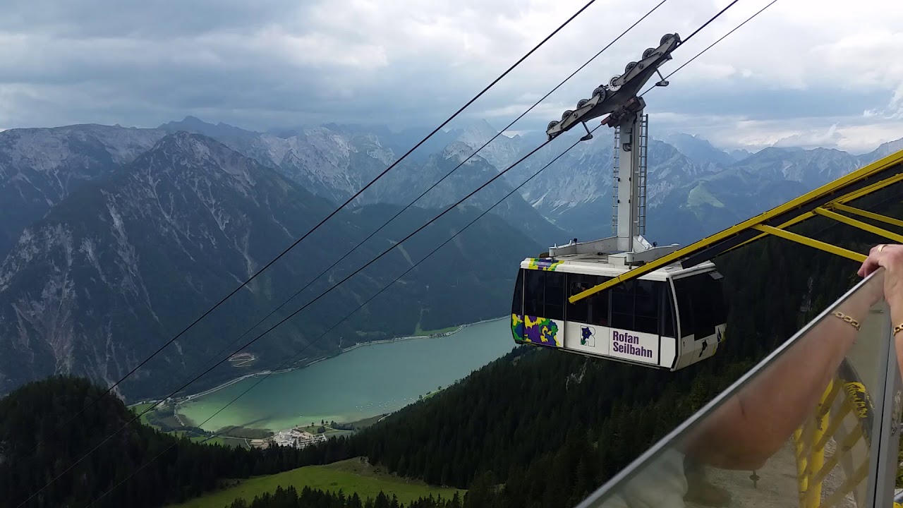 Rofan Cable Car - Achensee Austria - YouTube