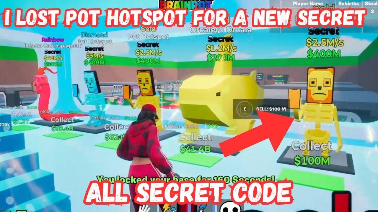 STEAL THE BRAINROT MAP FORTNITE CREATIVE FERINS - ALL SECRET CODE ADMIN ...