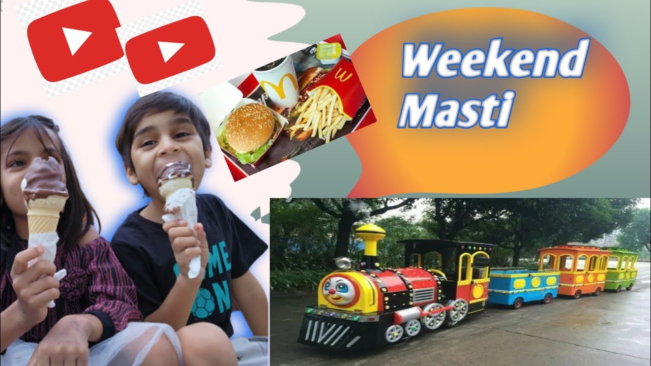Weekend Masti ||Summer Vacations || Vlog 🍔🍟🥤 - YouTube