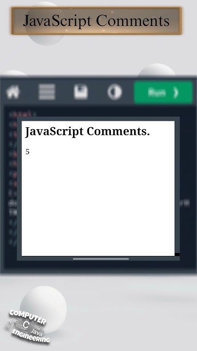 𝐉𝐚𝐯𝐚𝐒𝐜𝐫𝐢𝐩𝐭 𝐂𝐨𝐦𝐦𝐞𝐧𝐭 | #javascript #comment #script #html #css #webdesign #design ...