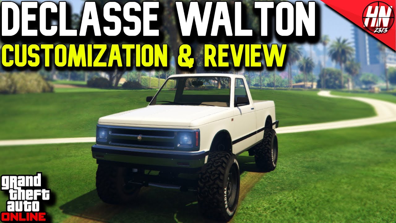 Declasse Walton L35 Customization & Review | GTA Online - YouTube