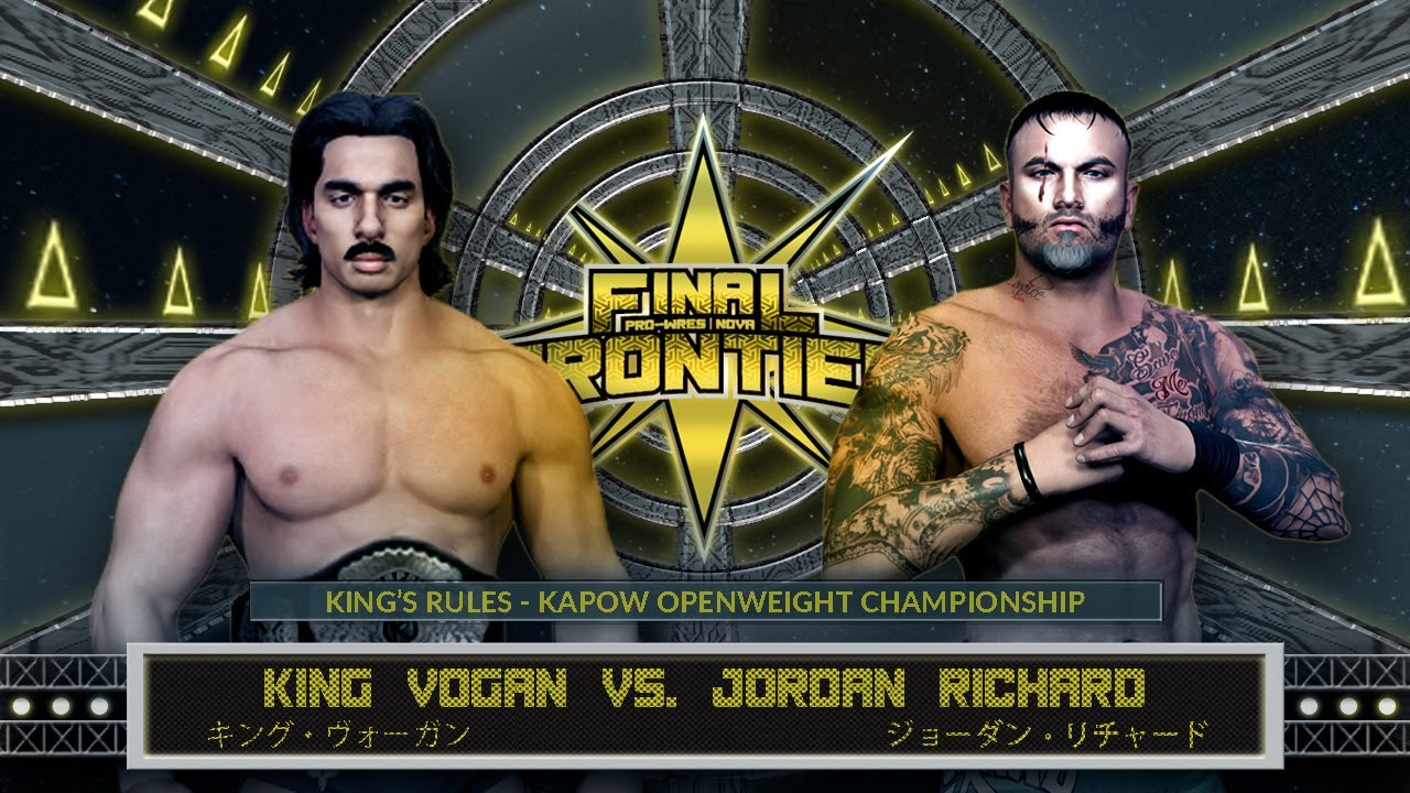 (KING RULES MATCH) Jordan Richard vs King Vogan (C) - Kapow Catchweight ...