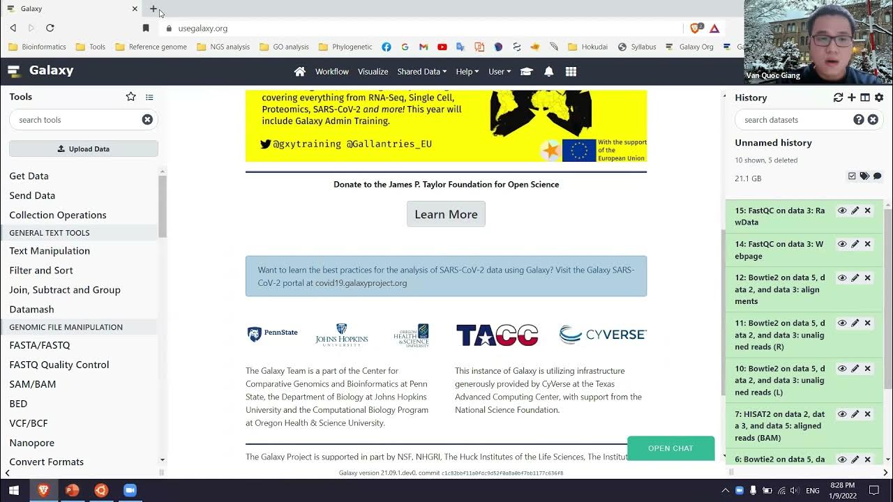 NGS 3: Raw data and mapping reads on a genomic sequence - YouTube