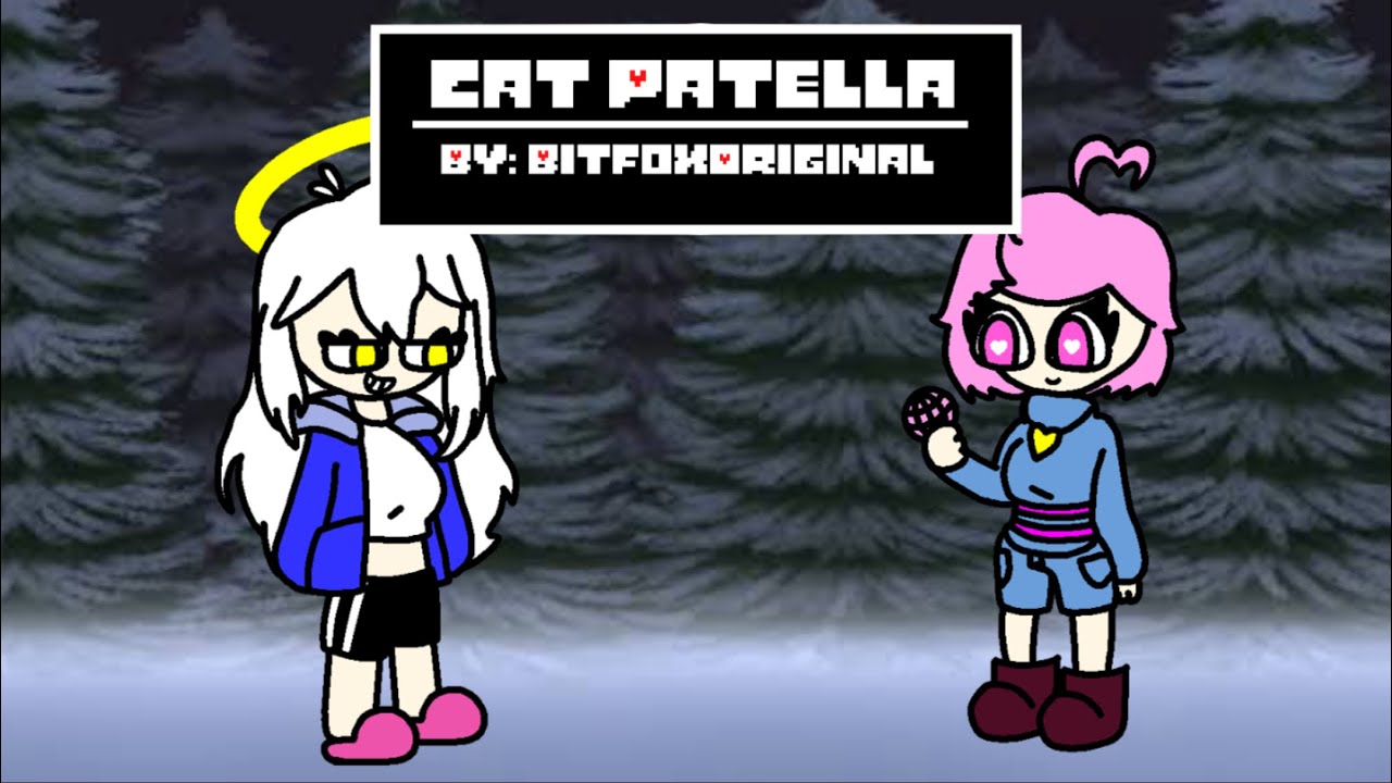 FNF Cat Patella but Shiro & Pinku sing it - YouTube