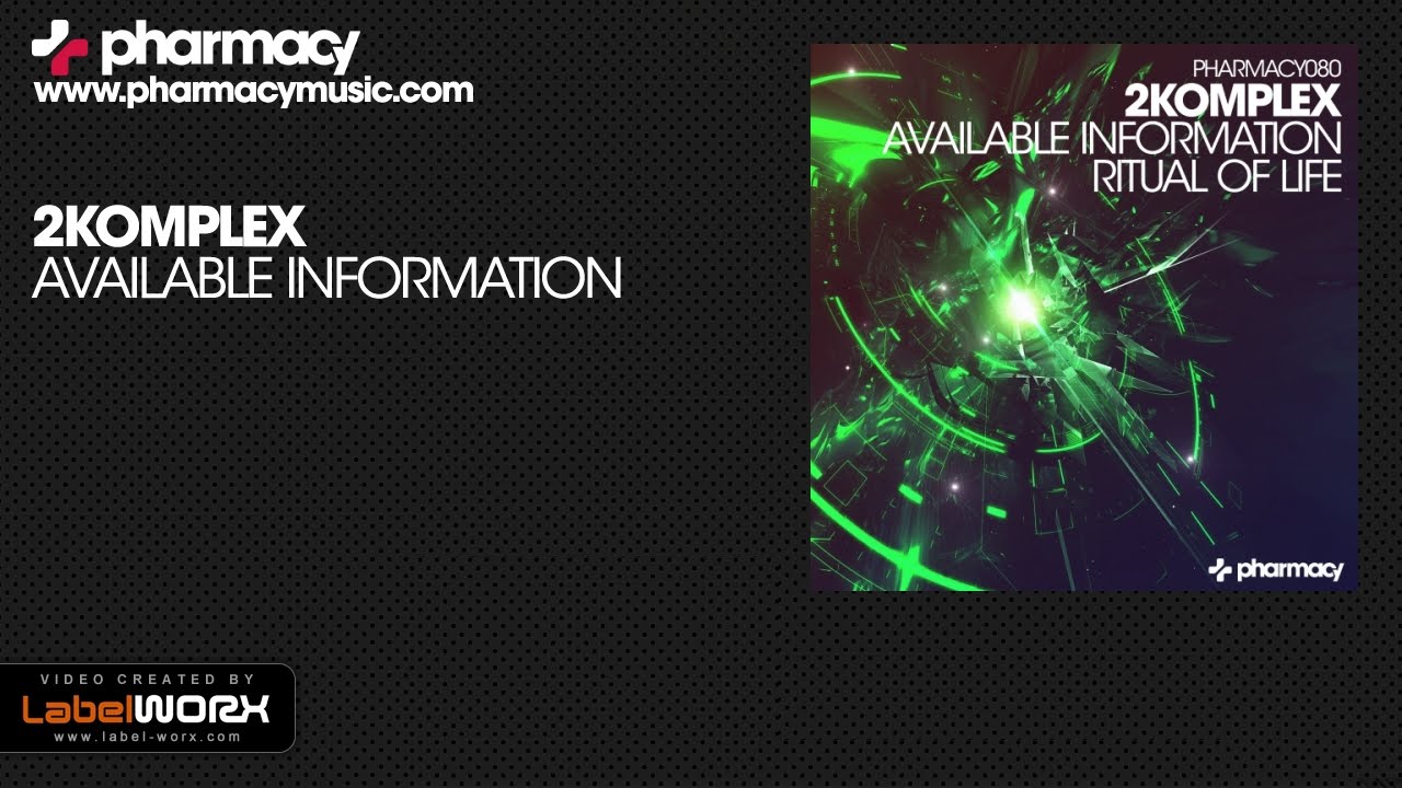 2Komplex - Available Information (Original Mix) - YouTube