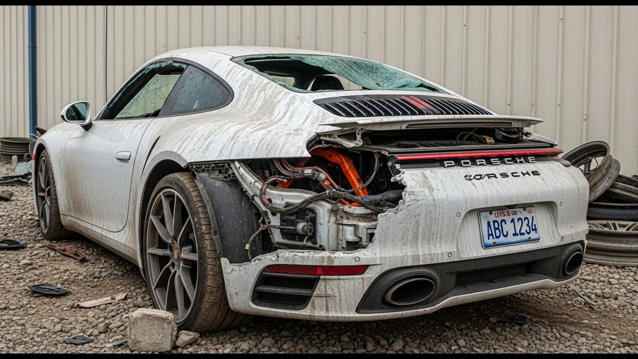 Accidented Porsche 911 (992) Full Repair | Luxury Revival - YouTube