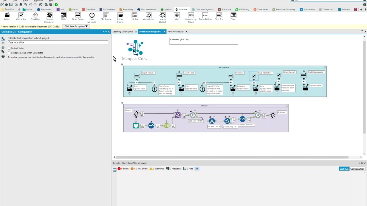 Contains in-List: (3) Macro Interface - YouTube
