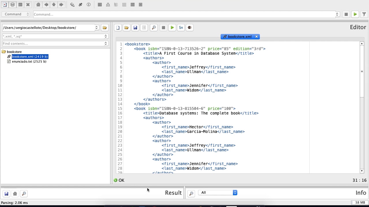 Introducción A Xpath Con Basex Youtube