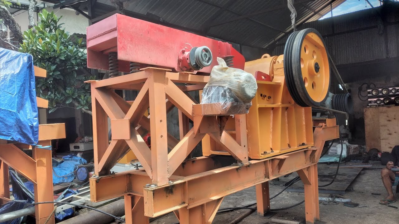 plant mini jaw crusher 250x400 - YouTube