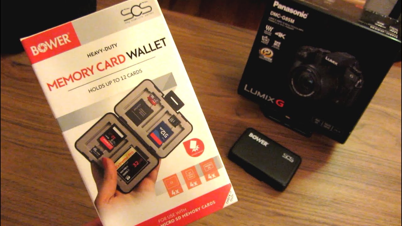 Bower Memory Card Case | Rugged Shock Absorbing Liner | Sky Capture ...