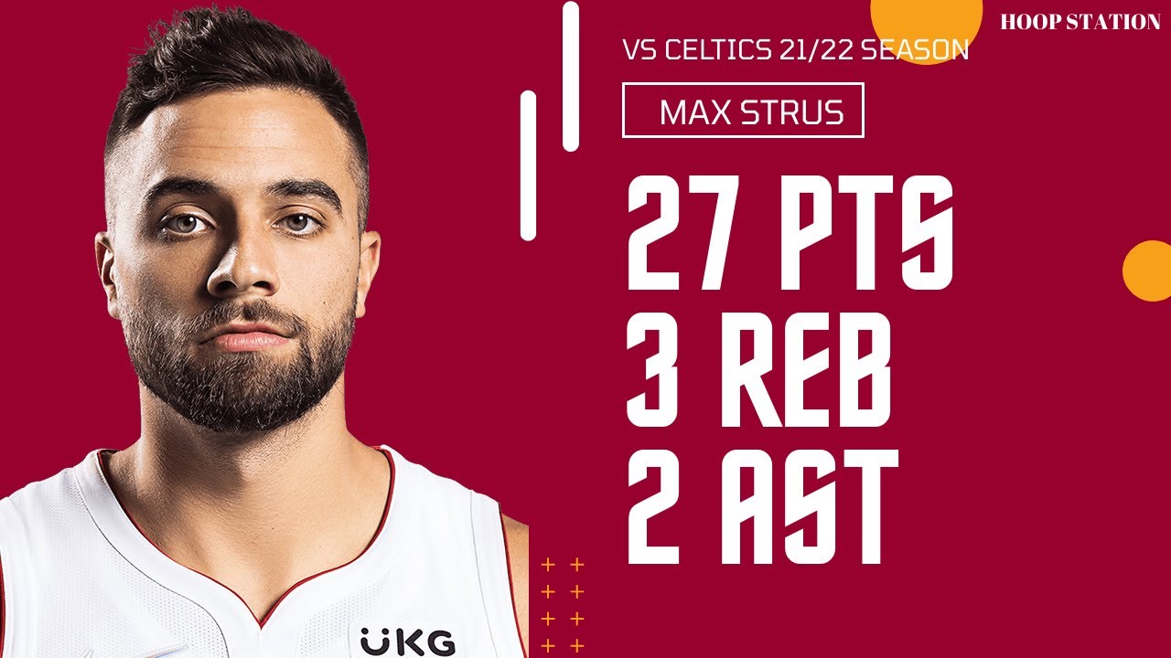 Max Strus vs Boston Celtics | 31.1.2022 - YouTube