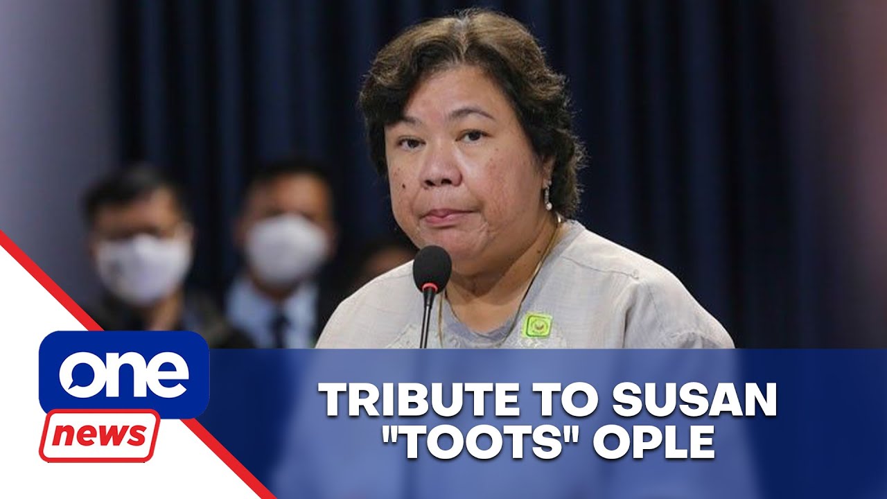 Tributes pour in for DMW chief Susan Ople - YouTube