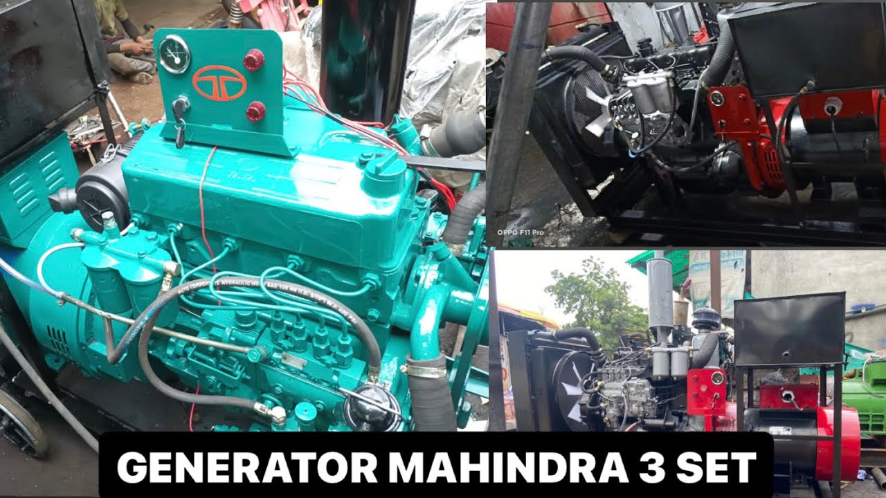 Generator Mahindra 30 KVA (2) DG Tata 407 30 KVA (1) DG |ARSHAD DG SET ...