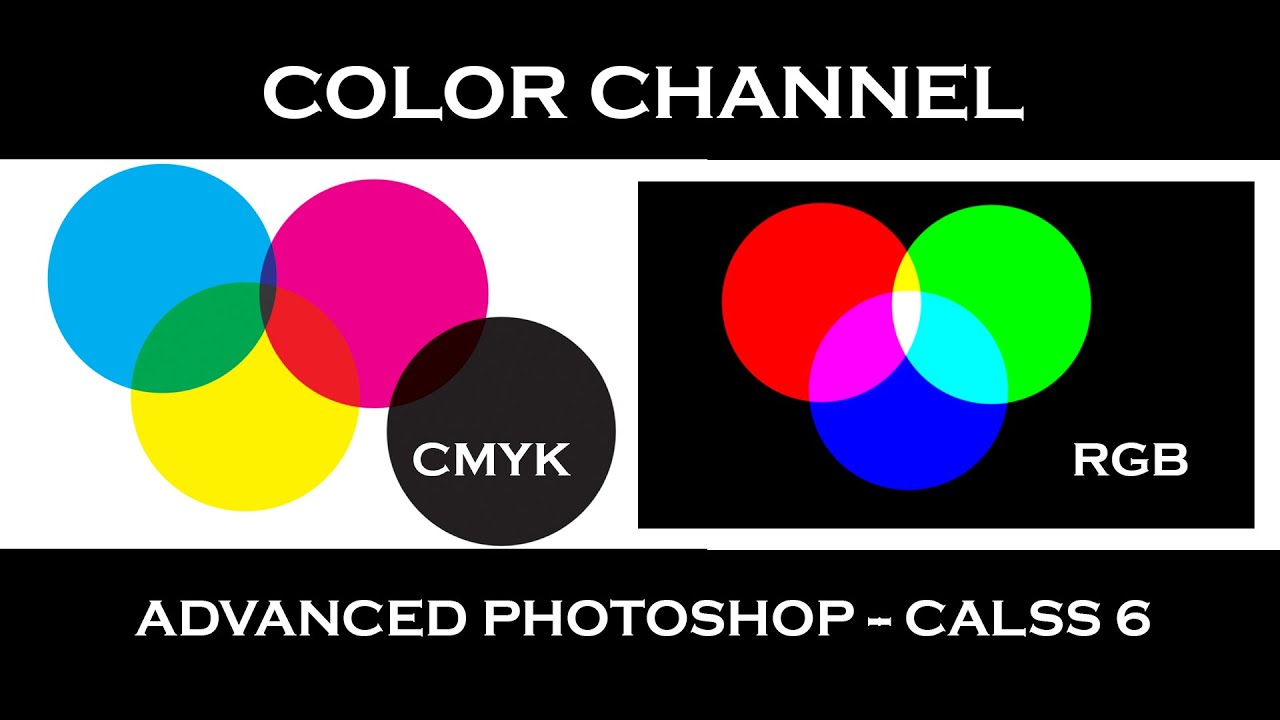Color Channels / تفاوت میان RGB و CMYK - YouTube