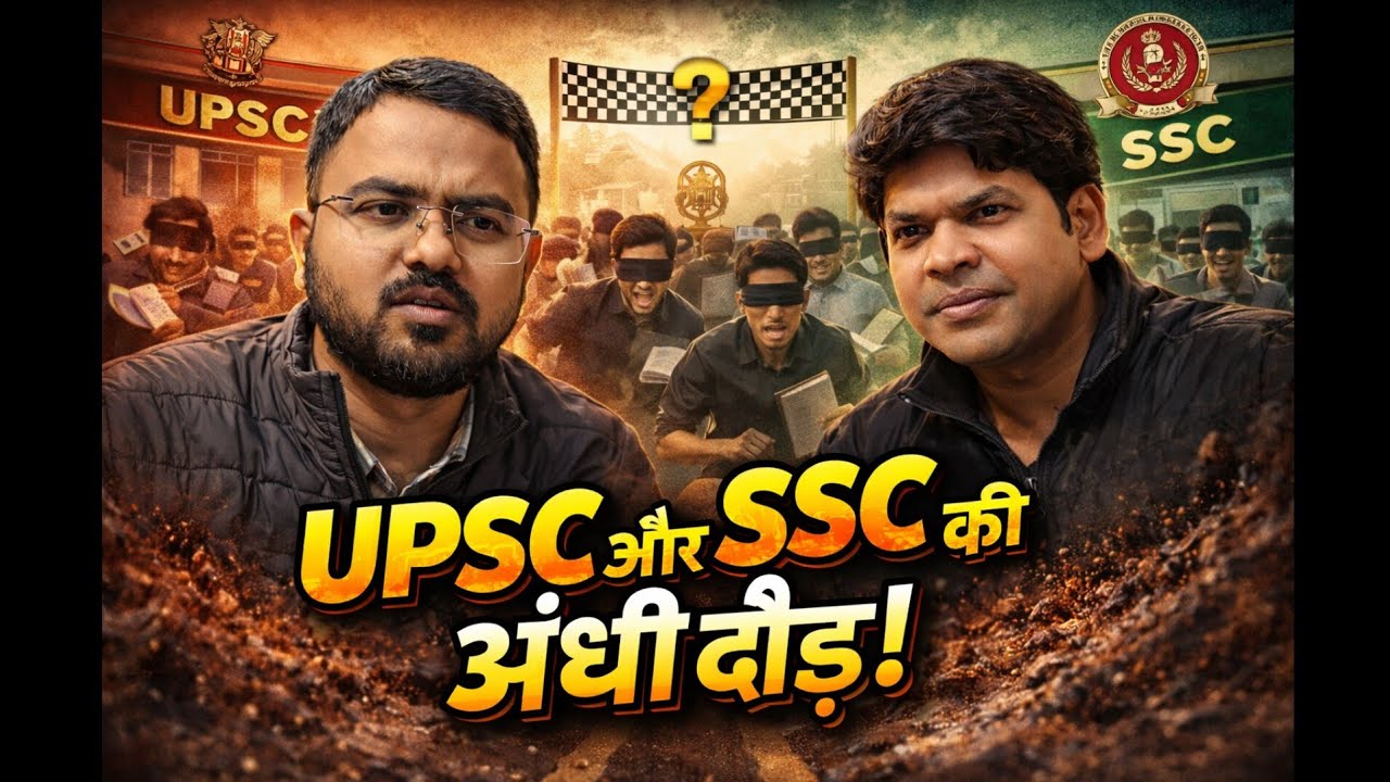 The TRAP of UPSC and SSC Exams ft @DheerajKumarLifeCoachNo.1 - YouTube