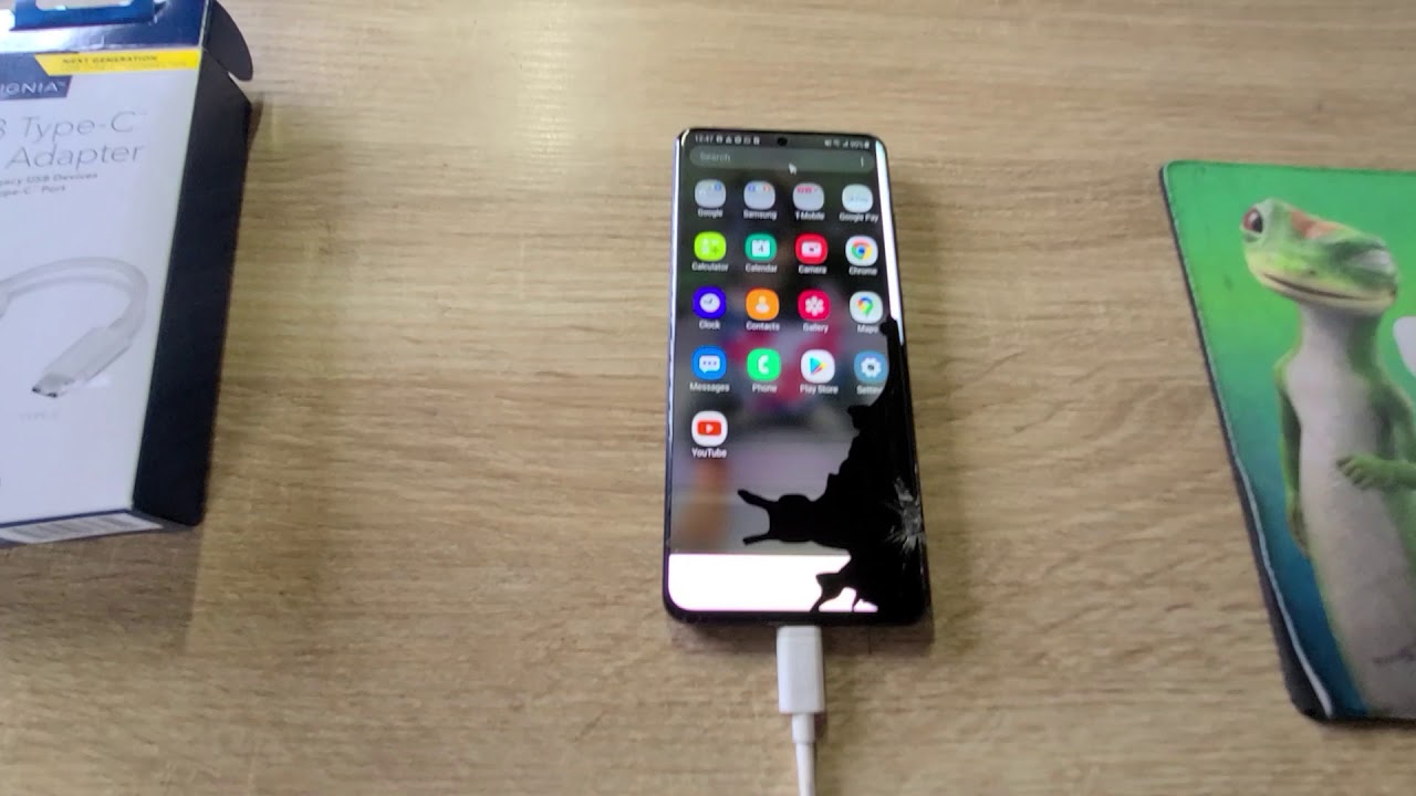 HOW TO UNLOCK ANDROID PHONE WITH BROKEN TOUCH SCREEN - YouTube