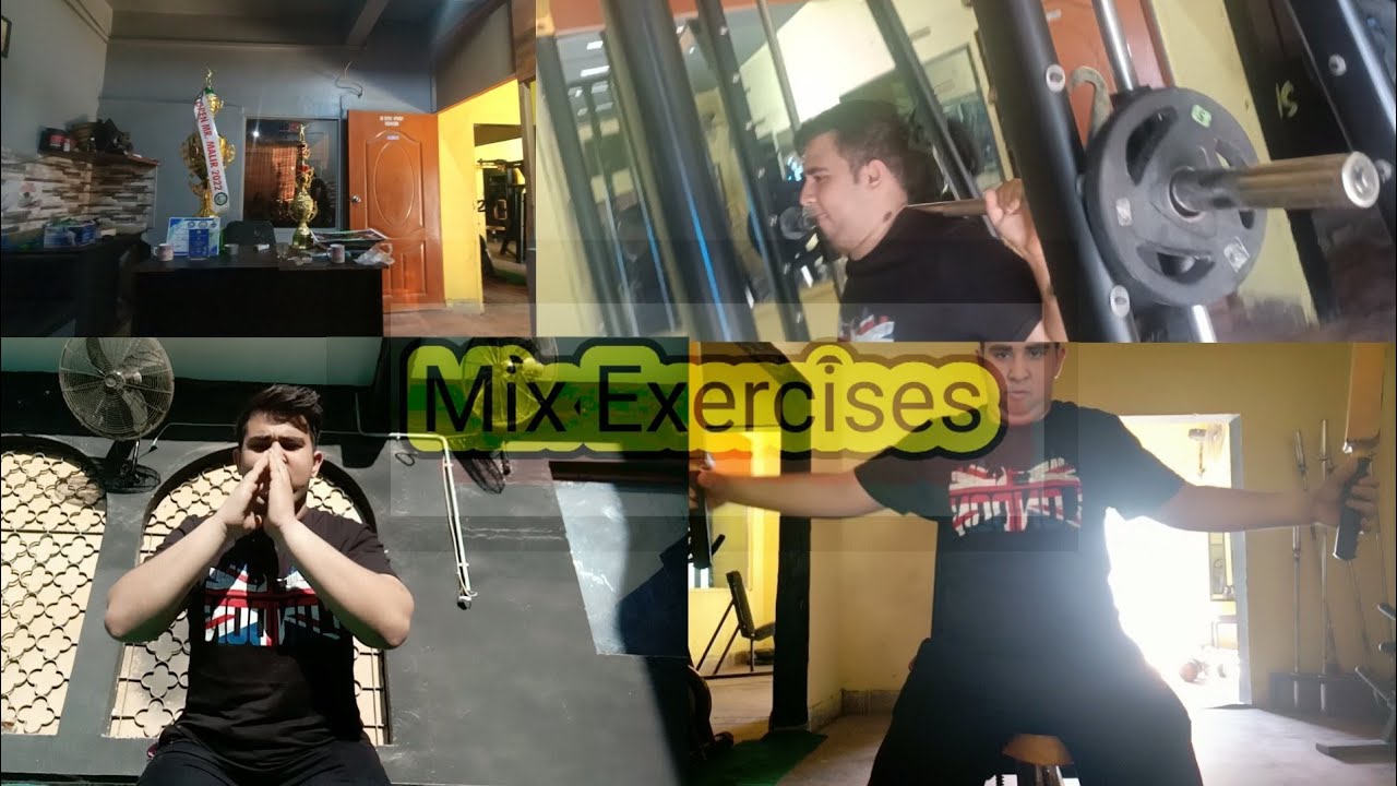 My Gym Daily Mix Exercises 💪💪💪💪 - YouTube