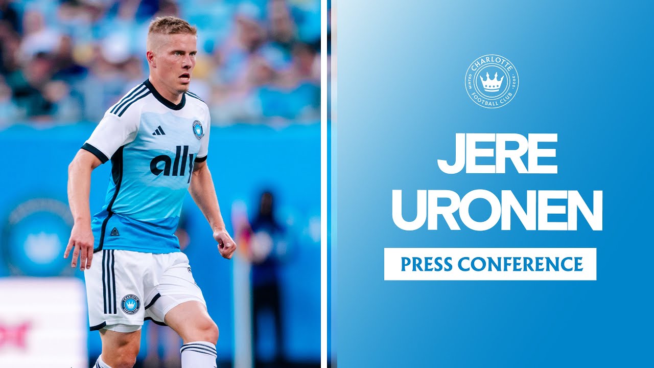 Jere Uronen Press Conference | Charlotte FC vs D.C. United - YouTube