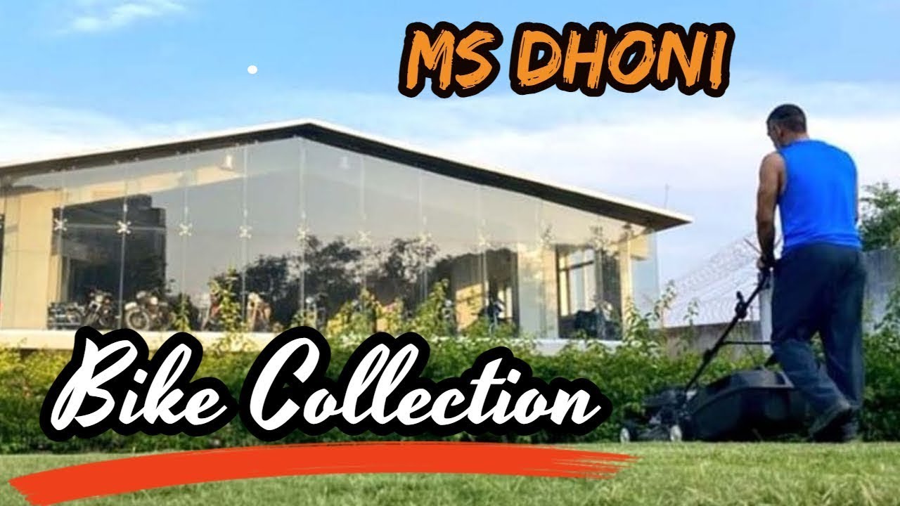 MS Dhoni Latest Bike Collection 2021 || MS Dhoni Garage Tour - YouTube
