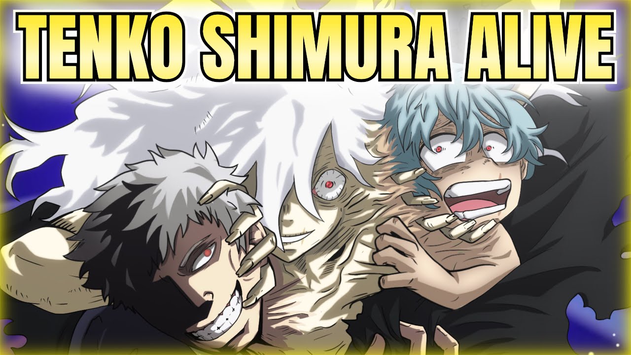 BIGGEST REVEAL EVER Tenko Shimura Is Not Shigaraki (We'll ALL CRY) | My ...