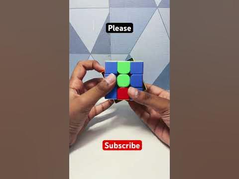 How to do a Z Perm with a 3x3 speed cube #perm#rubikscube #cubing #cube ...