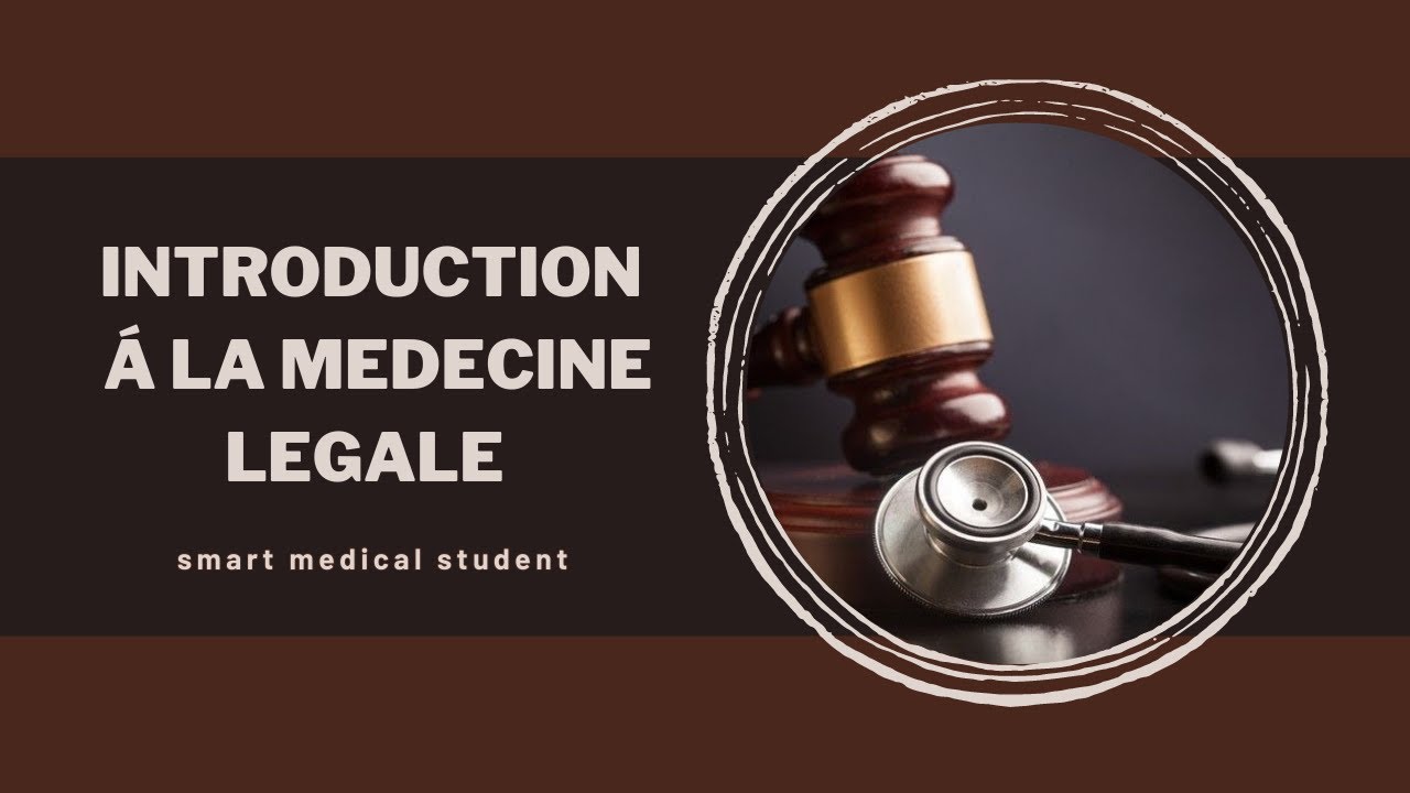 Introduction à la médecine légale ⚖️ - YouTube