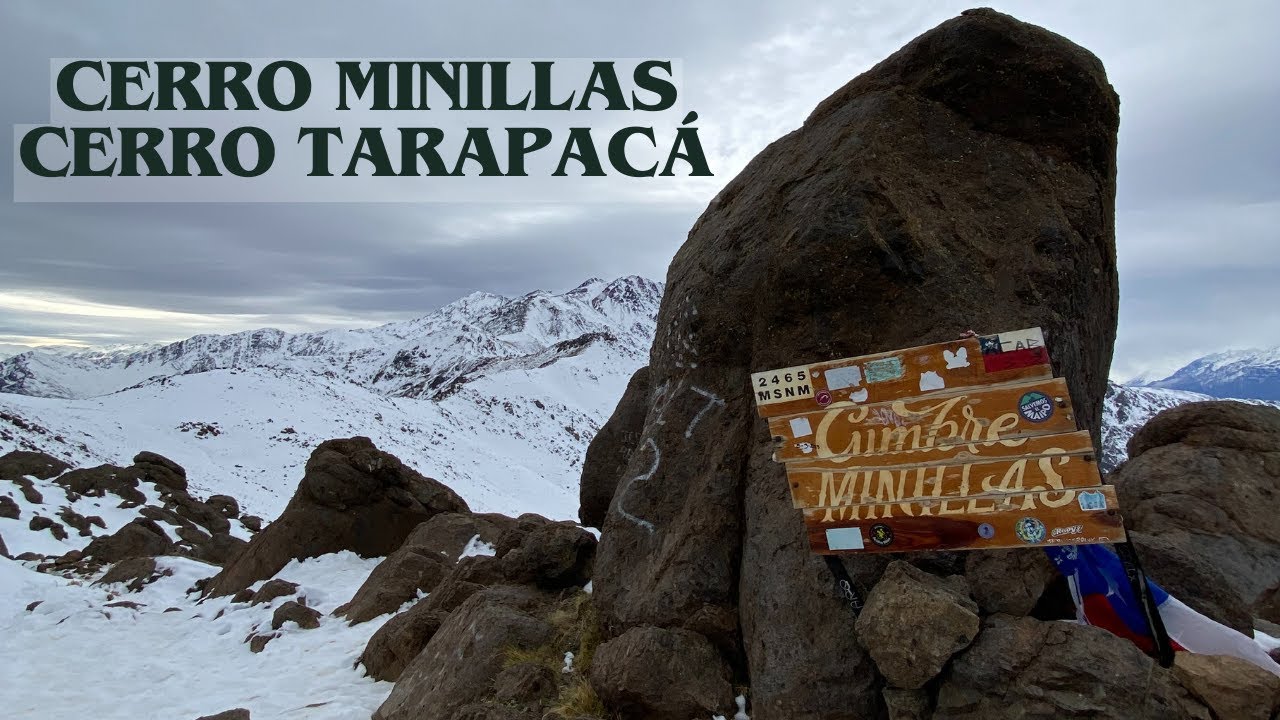CERRO MINILLAS Y CERRO TARAPACÁ INVERNAL - YouTube