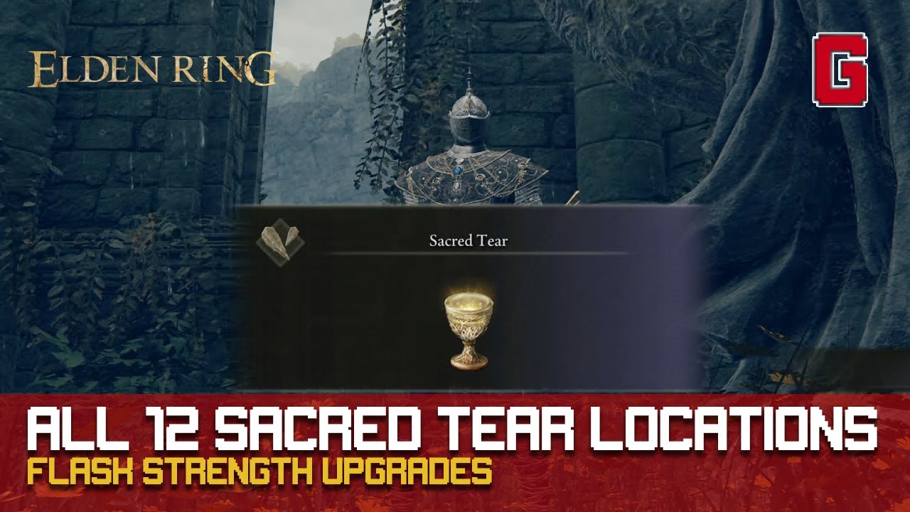 Elden Ring - All 12 Sacred Tear Locations! - YouTube