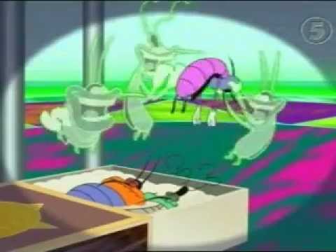 Oggy and the Cockroaches The Ghost Hunter - YouTube