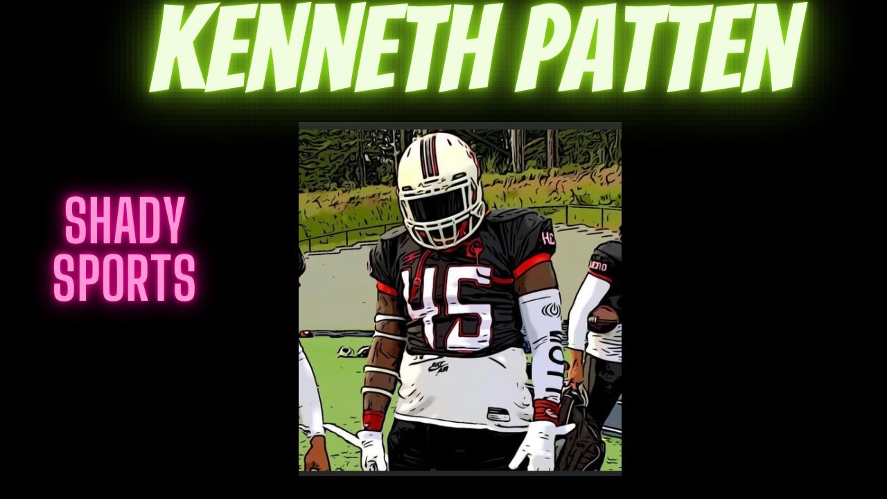 Kenneth Patten, LB, Miden Wolves - YouTube
