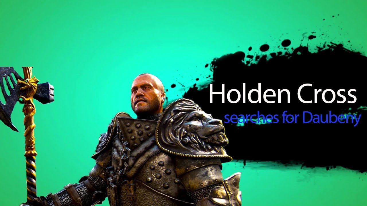 For Honor Holden Cross joins the battle - YouTube