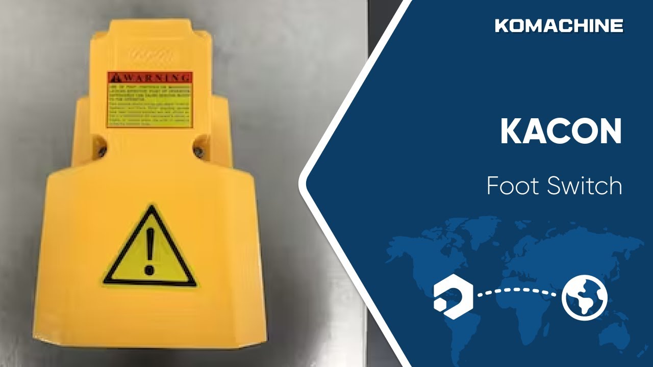 KACON / Foot Switch (HRF-HD3NX) / INV-03608 - YouTube