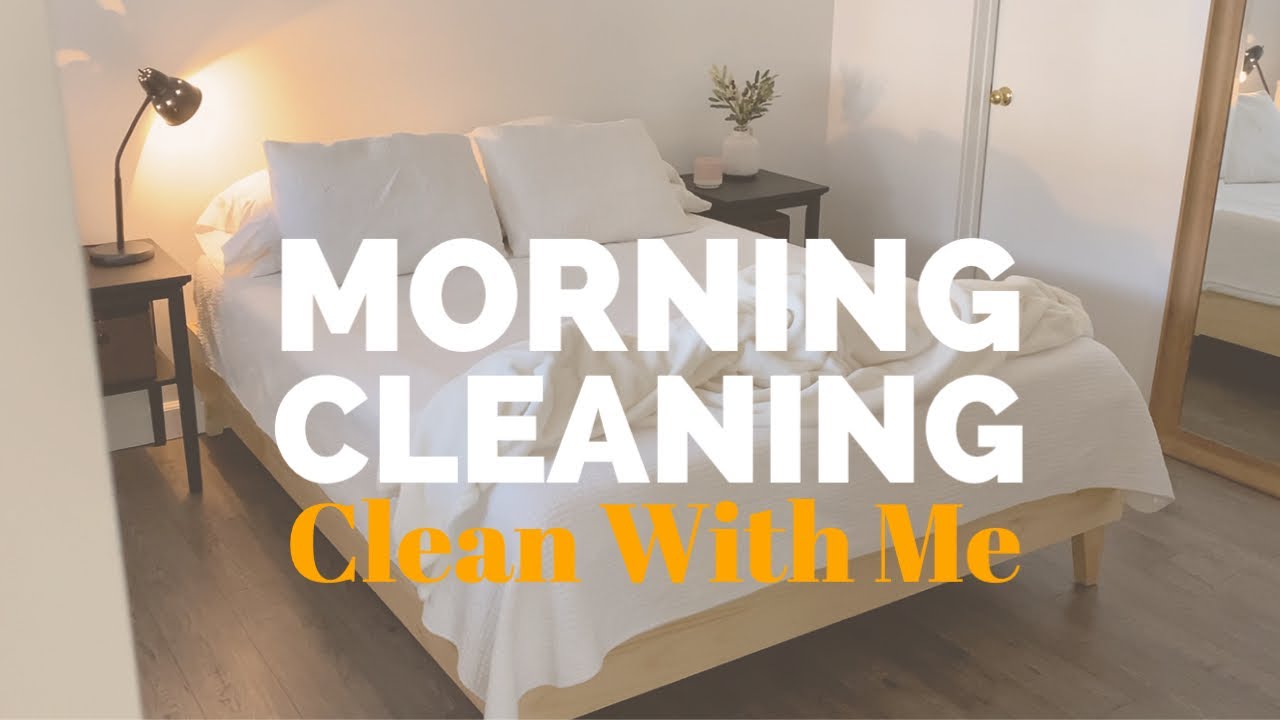 NEW Morning Cleaning :) Clean With Me - YouTube
