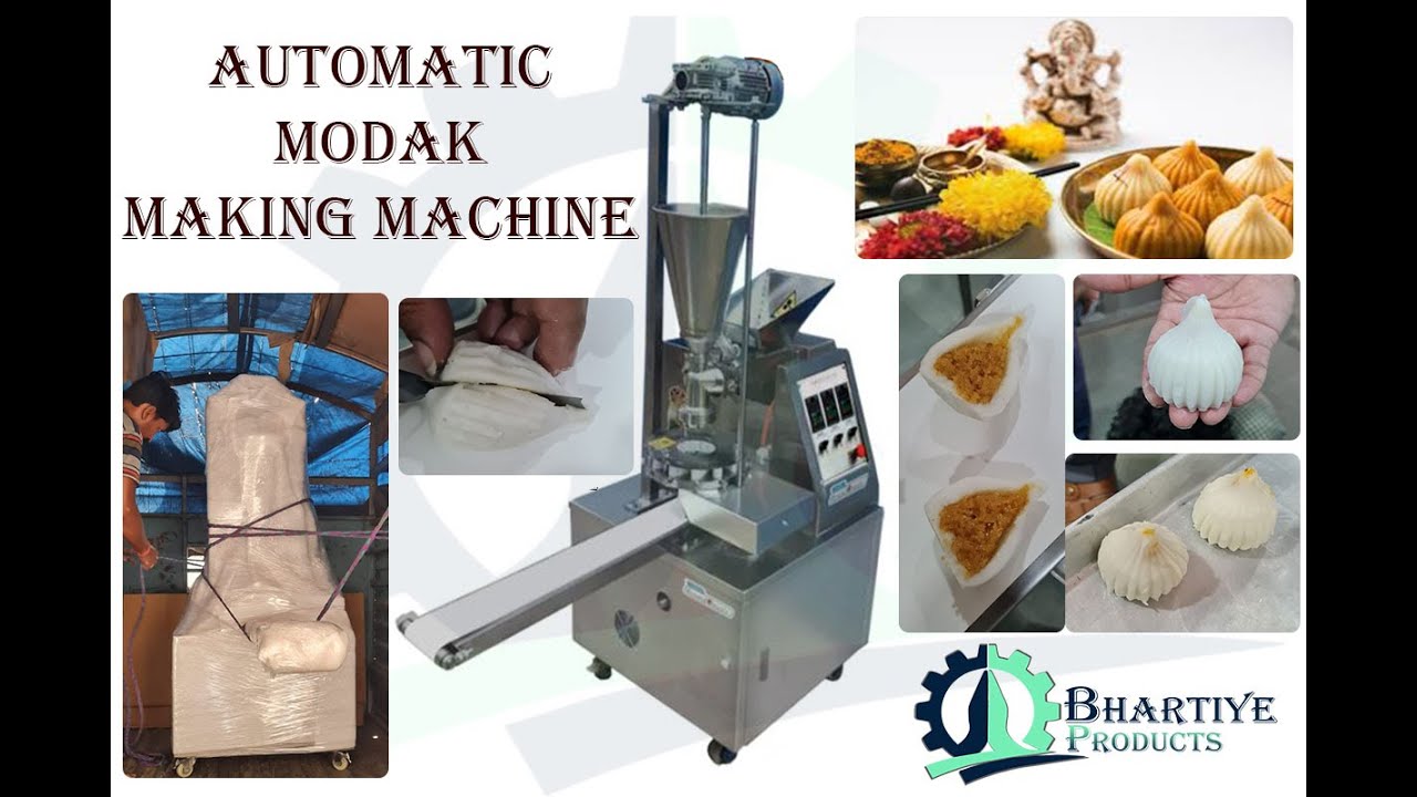 AUTOMATIC MODAK MAKING MACHINE || Ganesh Chathurti Special ||मोदक बनाने ...