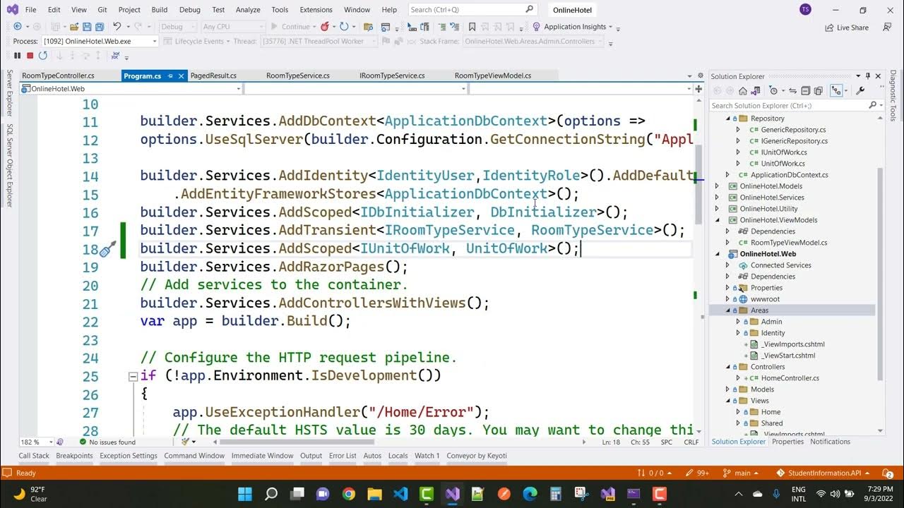 Fix: The constraint reference 'admin' could not be resolved to a type. Register the. | ASP.NET ...