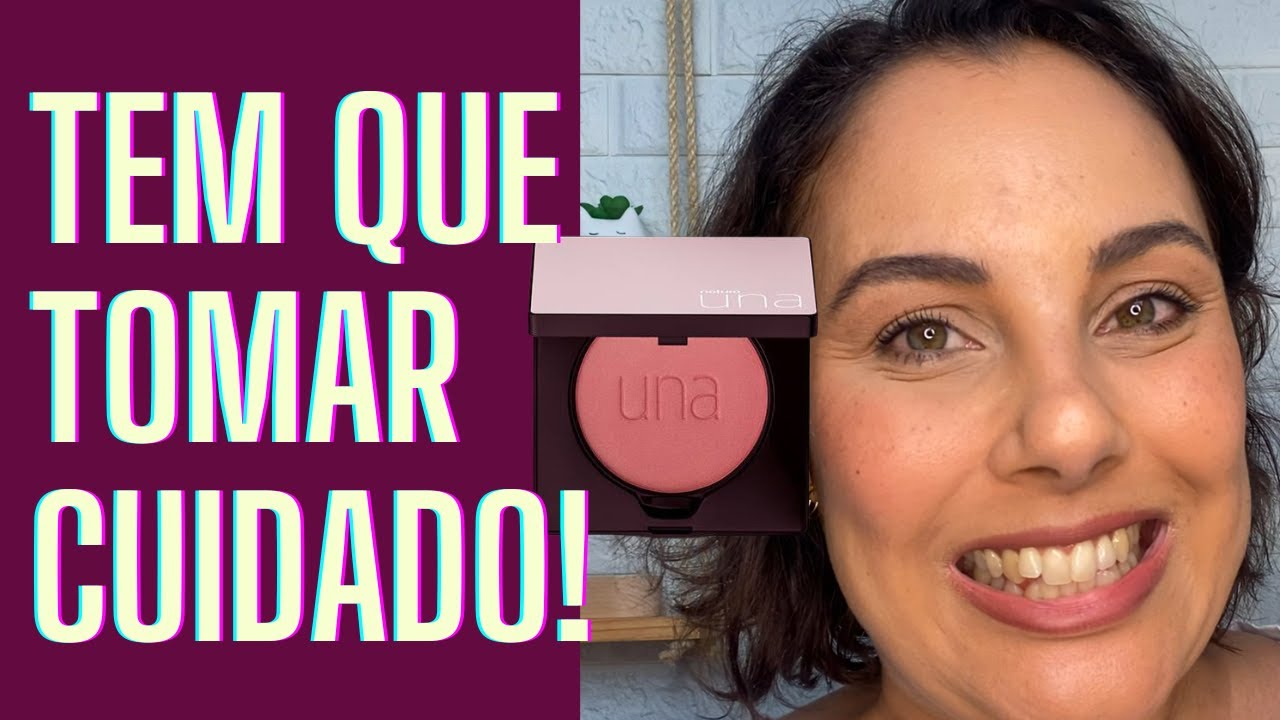 BLUSH UNA NATURA INTENSE ME COR ROSE MATTE | RESENHA - YouTube