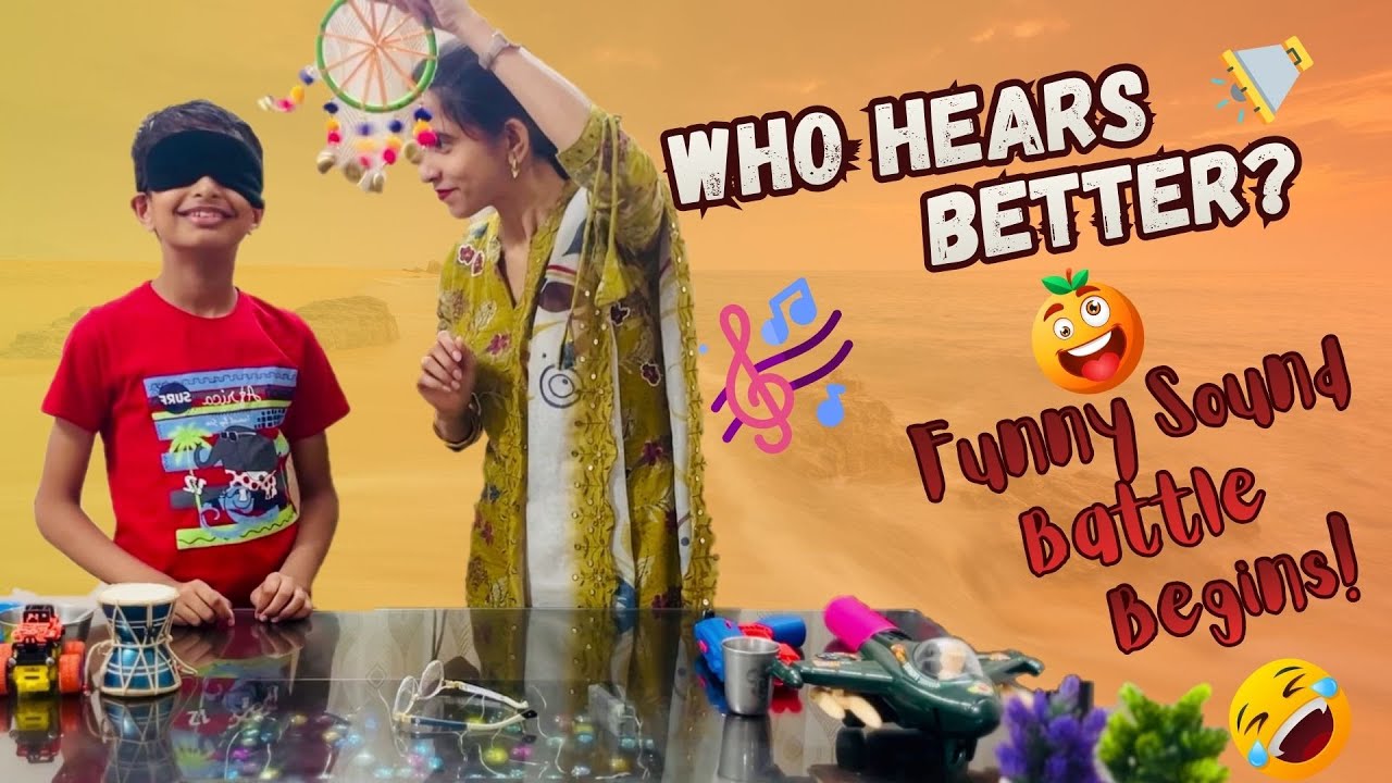 Funny Sound Battle Begins! | Guess the Sound Challenge 👂😆 | Who Hears ...