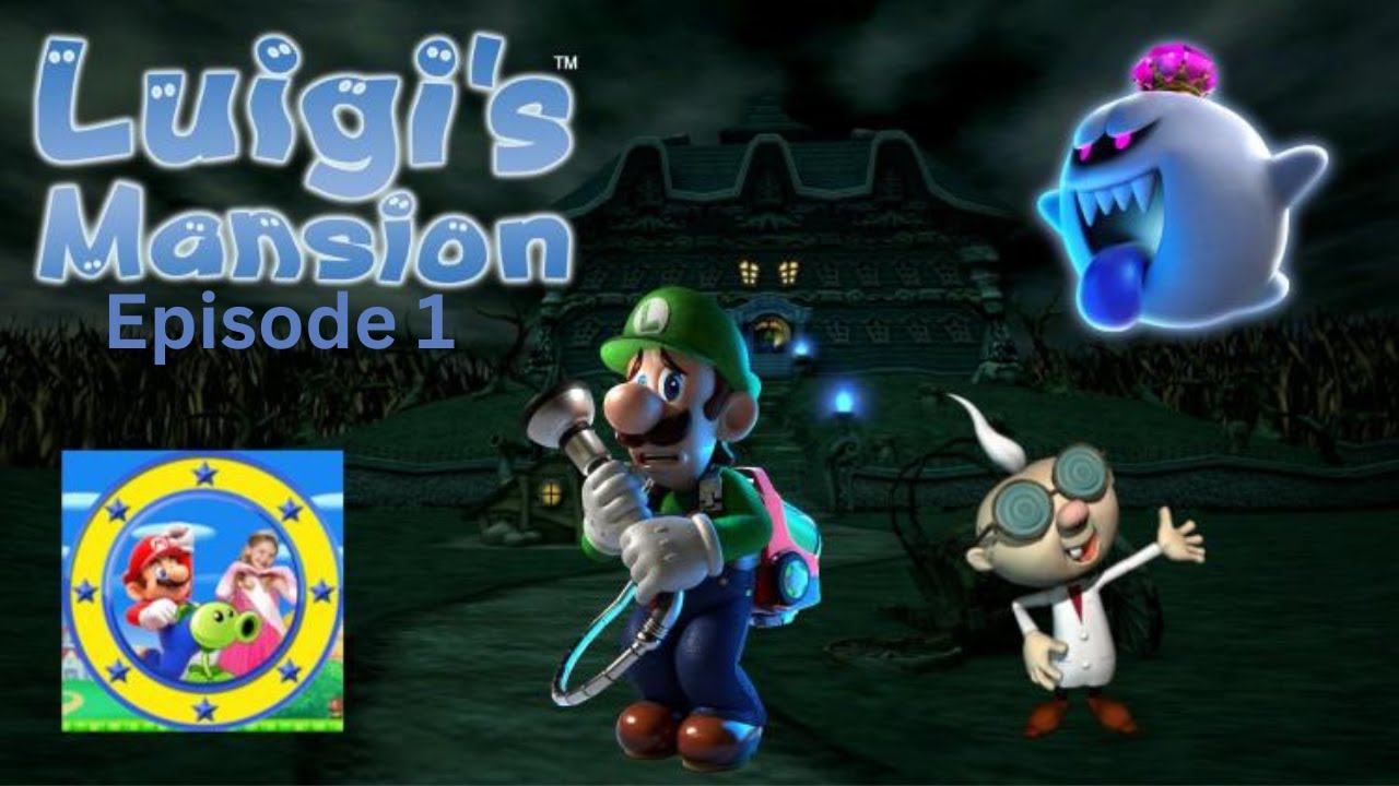 Luigi's Mansion: Gameplay Walkthrough - Episode 1 - A Spooky Start In A ...