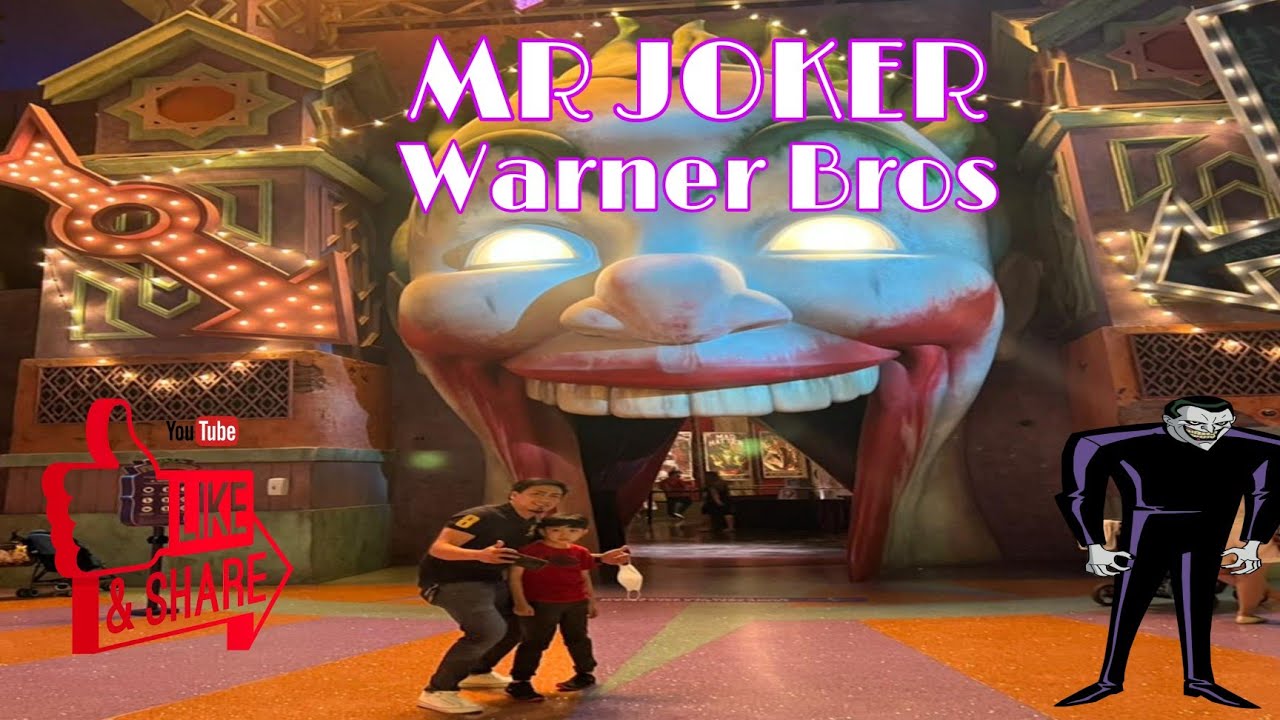 The Joker Funhouse | Warner bros Abu Dhabi - YouTube