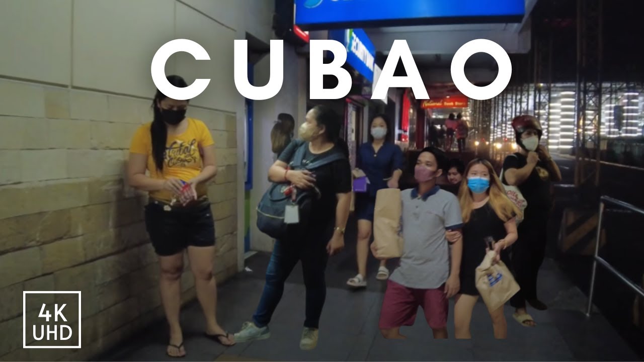 Night Scenes in Cubao | Night Walk Tour Quezon City Manila Philippines ...