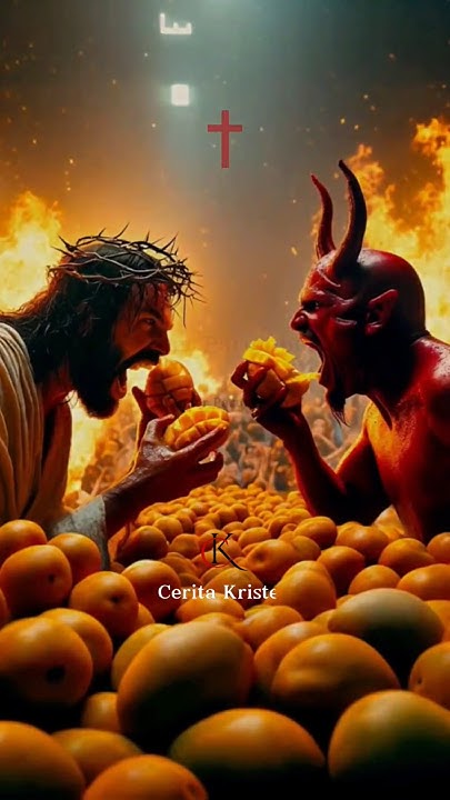 Yesus vs Iblis | Iblis Dikalahkan Yesus | Yesus Pemenang #motivasirohani #shorts #jesus #iblis ...