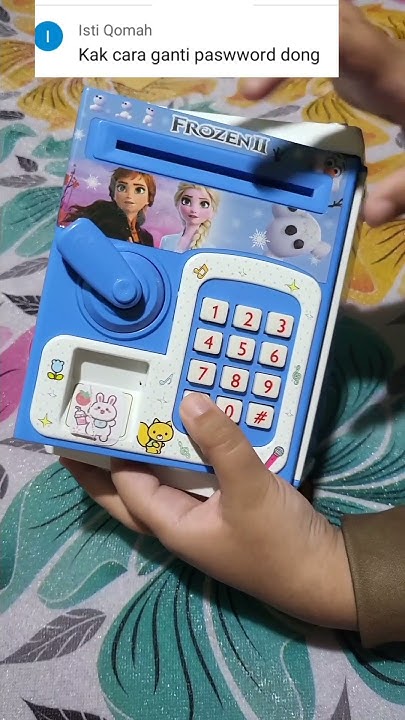 Cara ganti kode sandi celengan atm mini ( ganti password) - YouTube